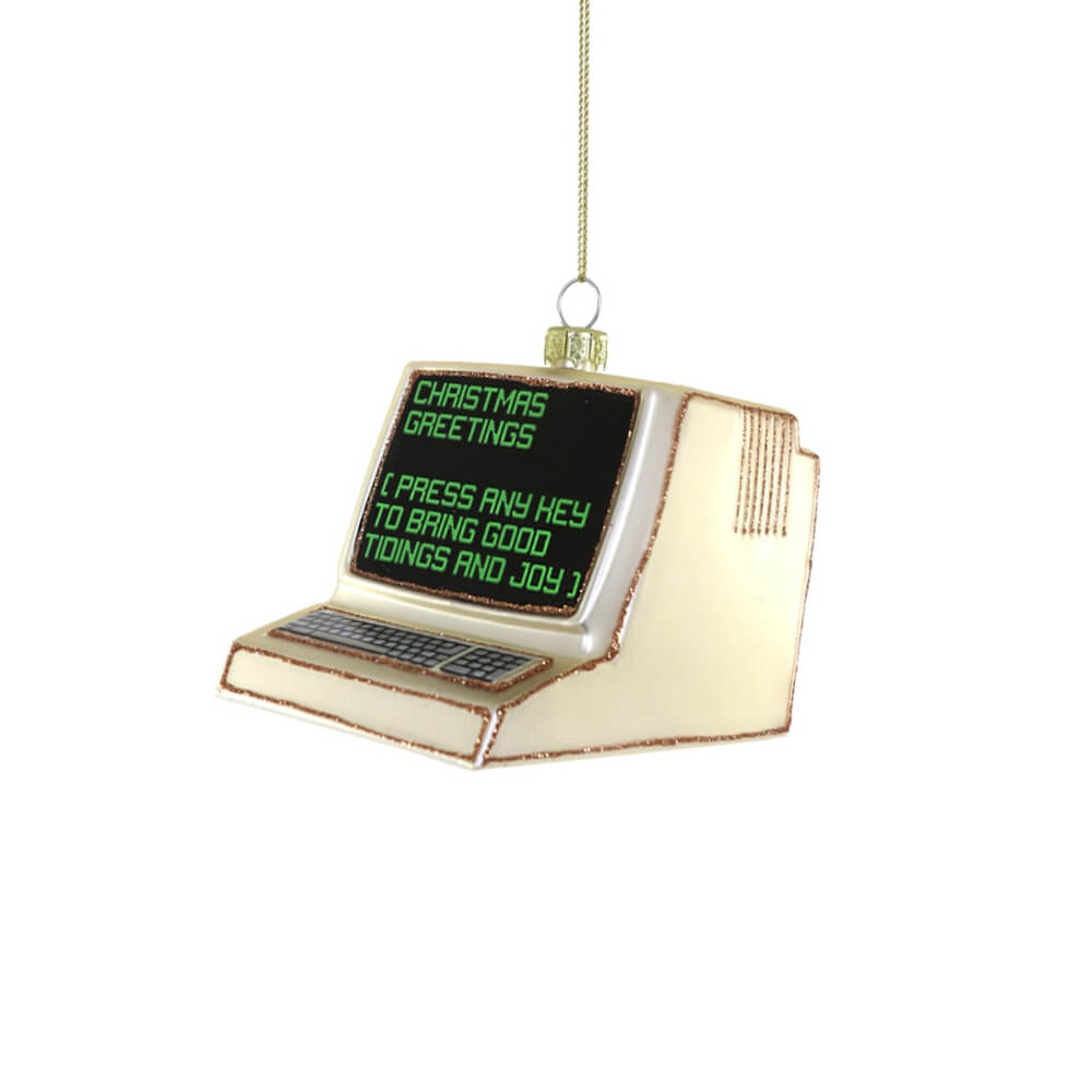 Computer Ornament 4.25" | THE HOLIDAY HOUSE