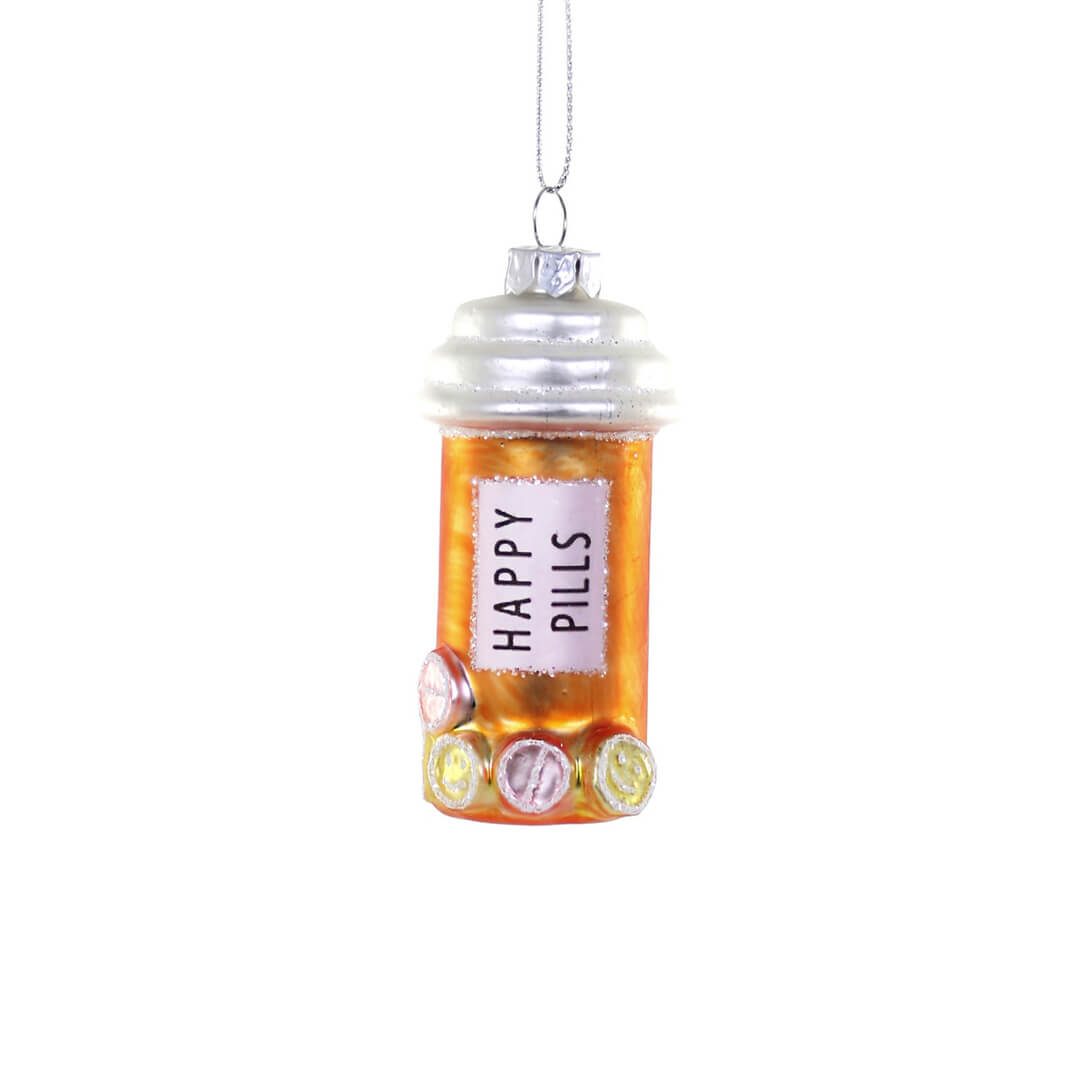 Happy Pills Ornament 3" | THE HOLIDAY HOUSE