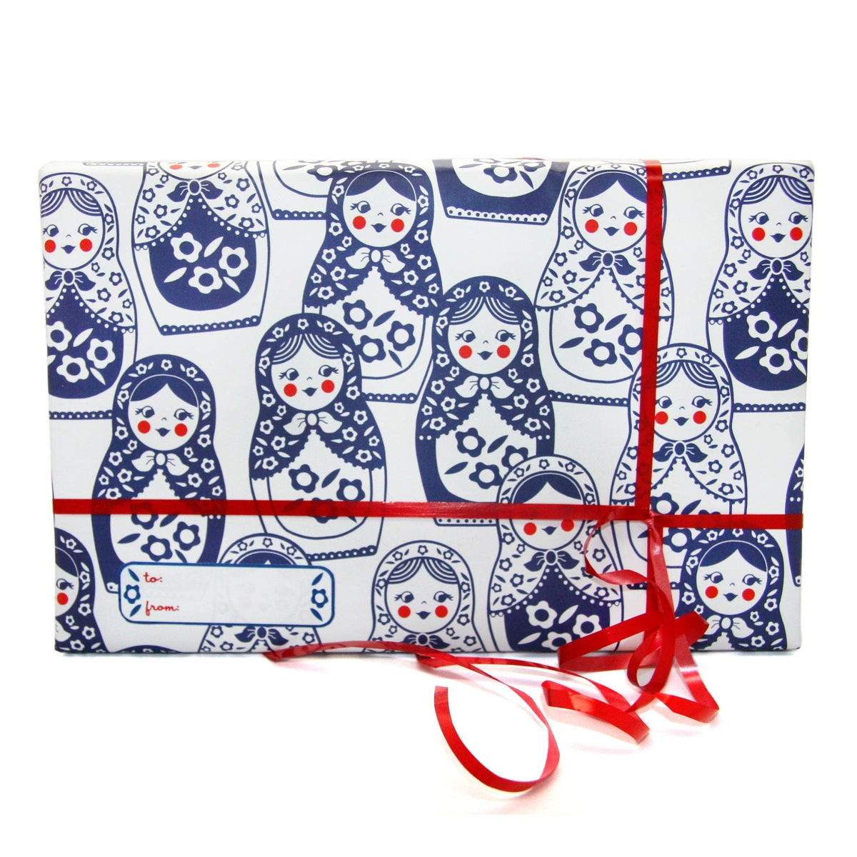 Matryoshka Doll Wrapping Paper Sheets (Roll of 3) – THE HOLIDAY HOUSE