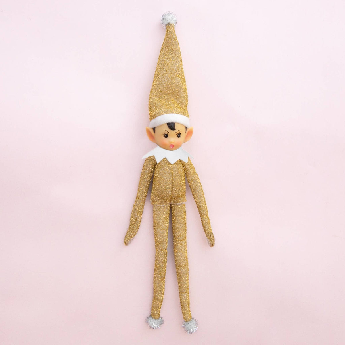 Tinsel Todd Gold Elf Ornament 11" – THE HOLIDAY HOUSE