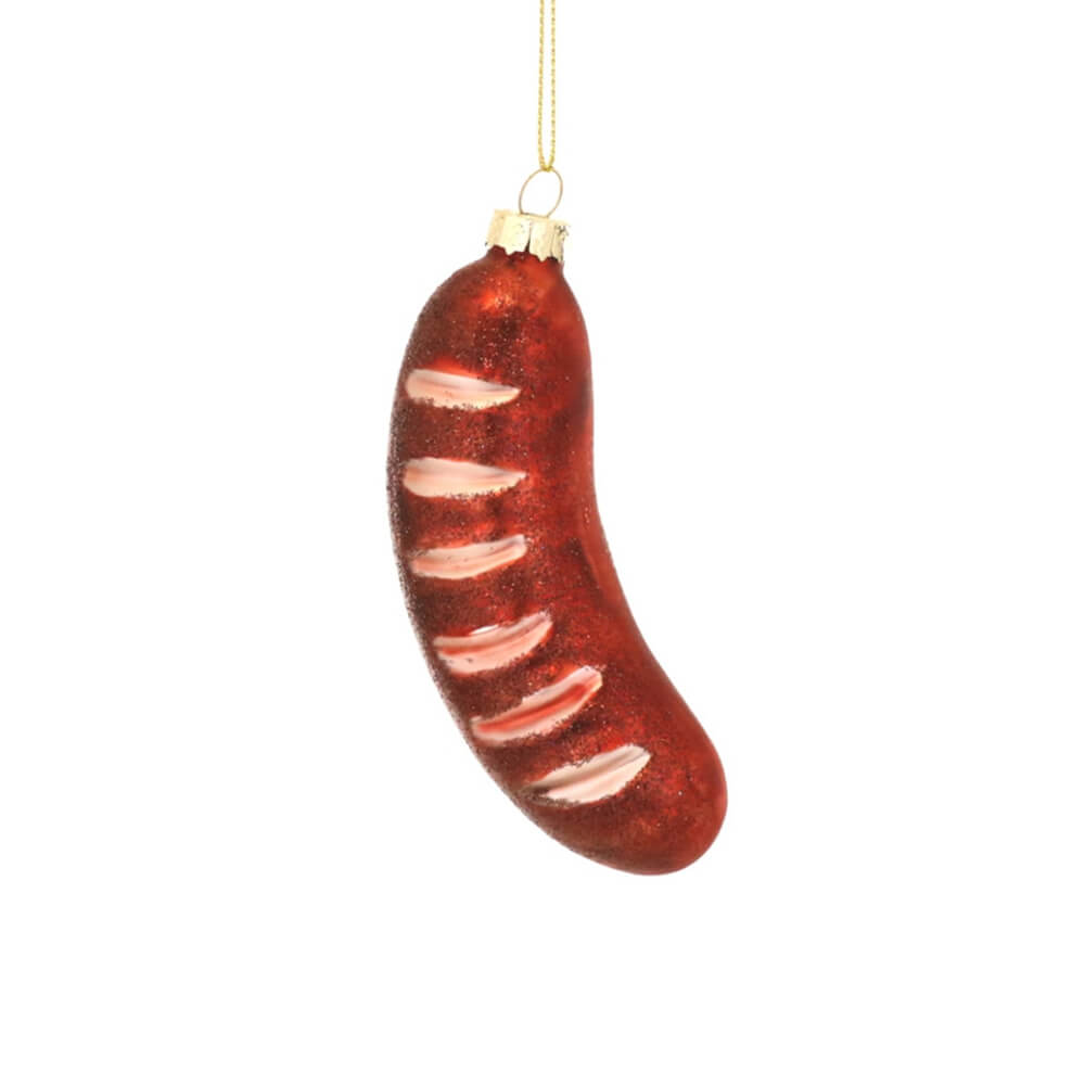 Bratwurst Ornament 4.75" | THE HOLIDAY HOUSE