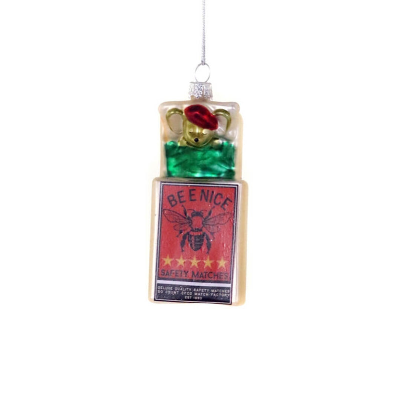 Not a Creature Was Stirring, Mouse In A Matchbox Ornament 3.5" – THE ...